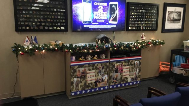AFFF, USO of Indiana celebrate updates for two military facilities ...
